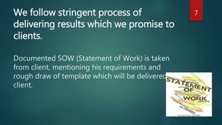 Landing page design presentation | PPT