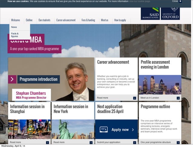 Landing Page examples for SBS | PDF