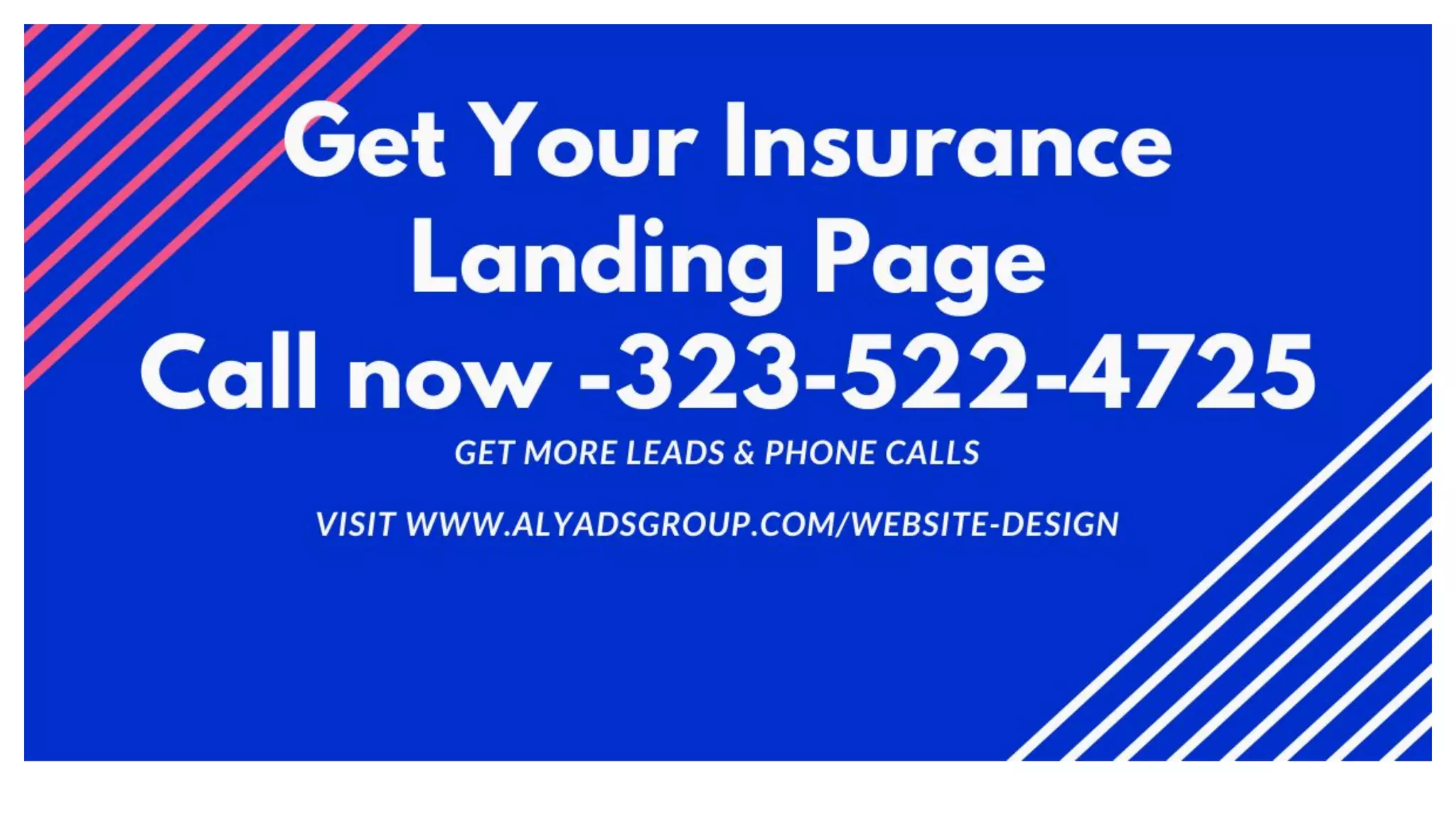 5 Insurance Landing Page Examples That Generate Maximum Leads | PPT