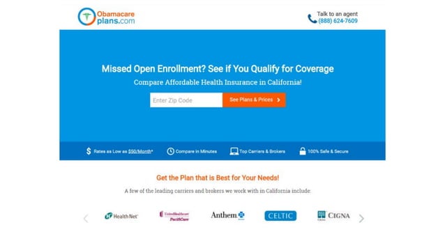 5 Insurance Landing Page Examples That Generate Maximum Leads | PPT