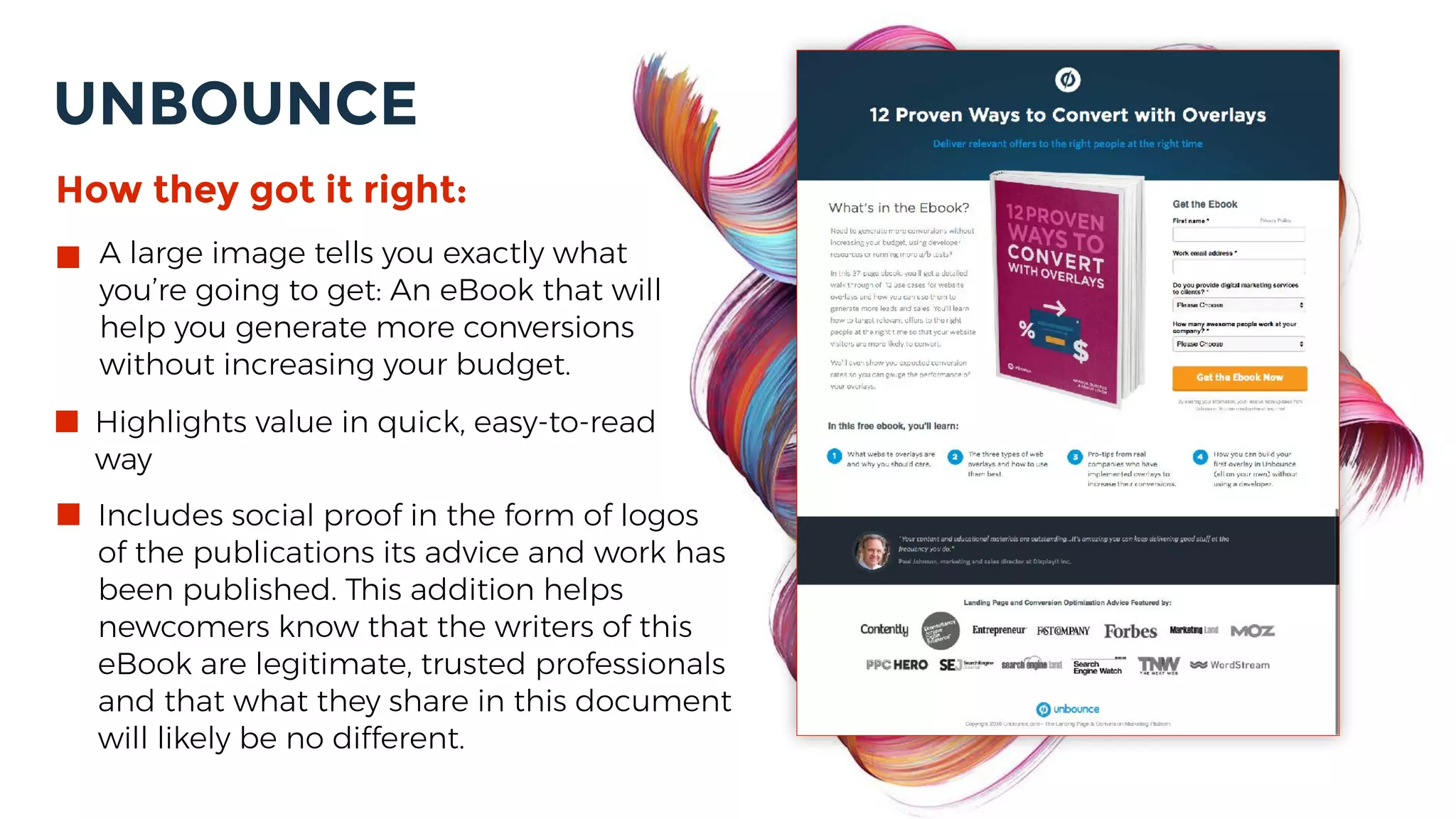 Landing pages that convert: Top Tips | PPT