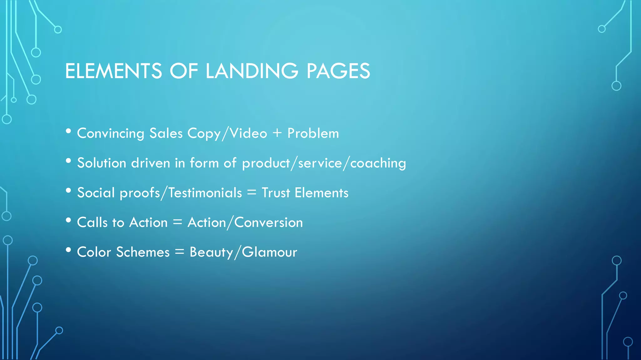 Landing pages and its optimisation | PDF