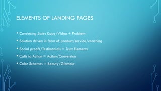 Landing pages and its optimisation | PDF