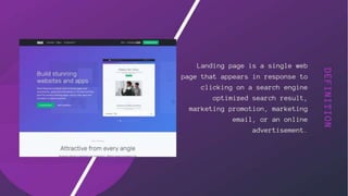 Landing page structure | PPTX