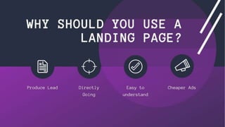 Landing page structure | PPTX