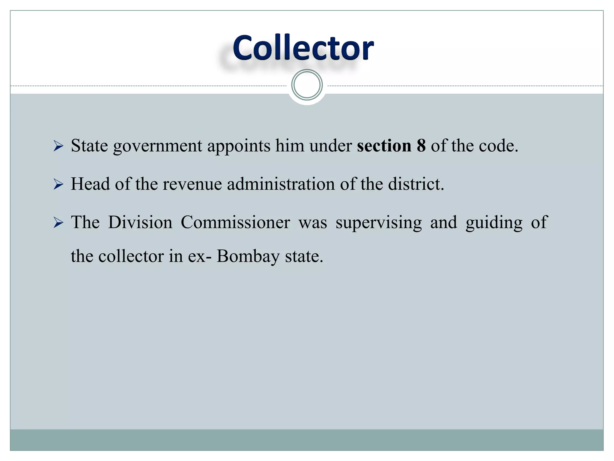 Constitution & Powers of Revenue Officer | PPTX