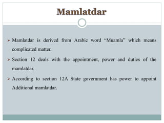 Constitution & Powers of Revenue Officer | PPTX
