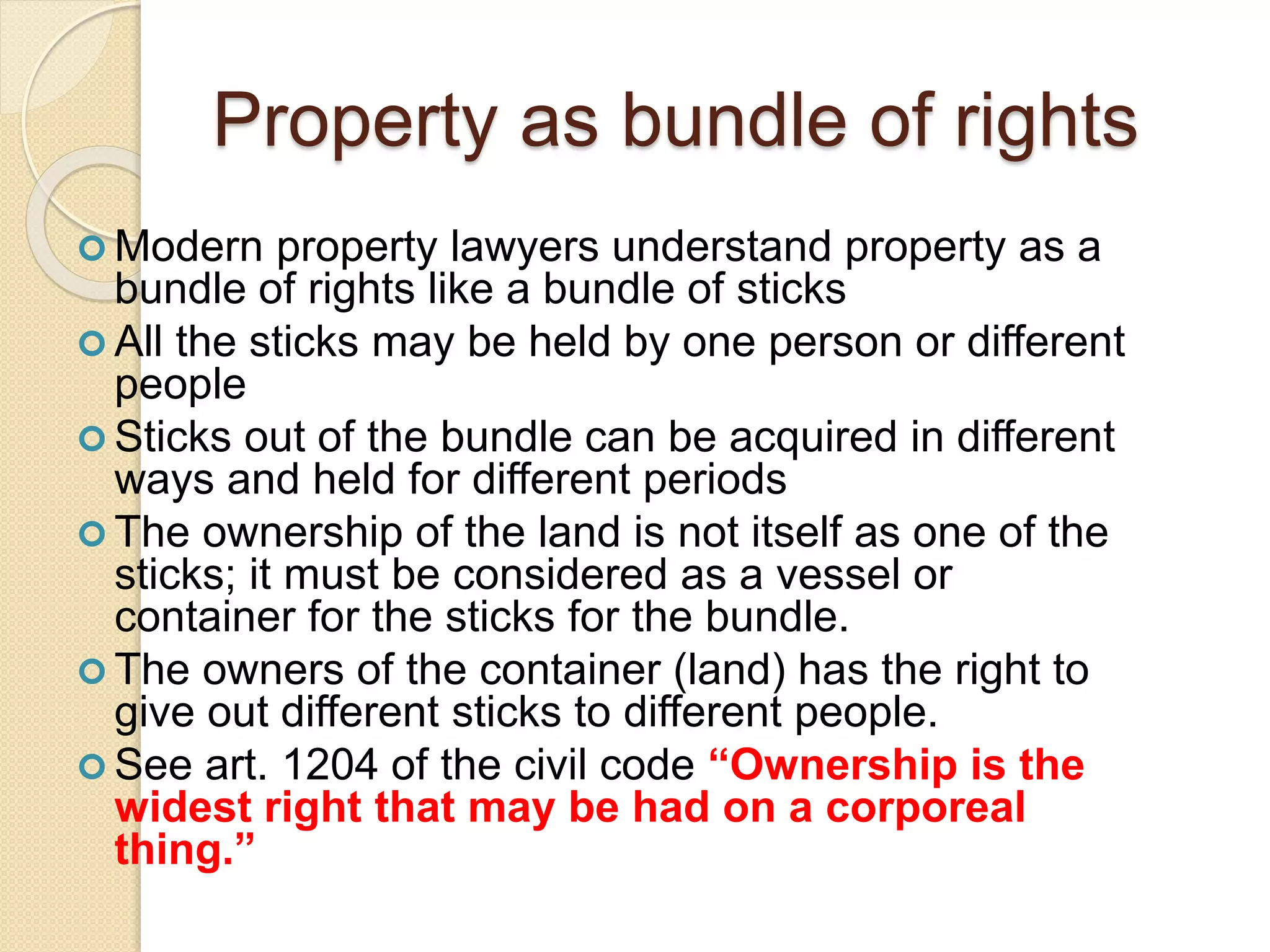 Land law [all slides for studentsj] | PPTX