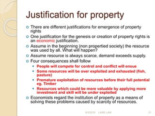 Land law [all slides for studentsj] | PPTX