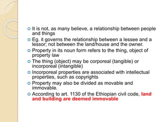 Land law [all slides for studentsj] | PPTX