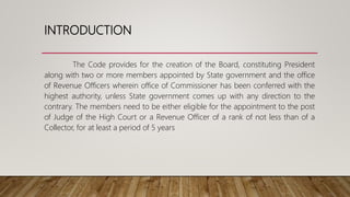 Board of Revenue by Aakash Tiwari | PPTX