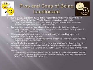 Landlocked with bad neighbors | PPTX