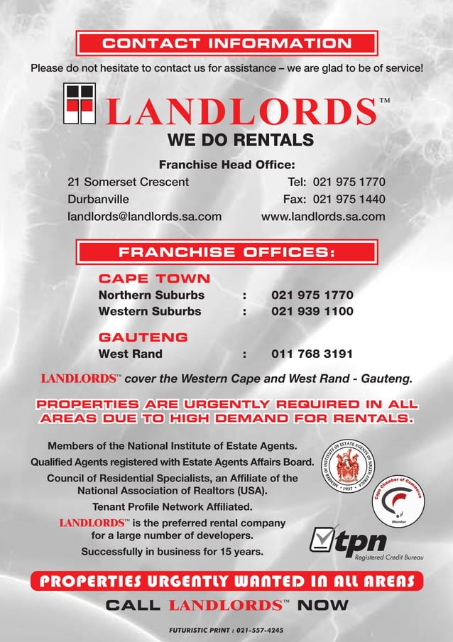 Landlords Just Rentals | PDF