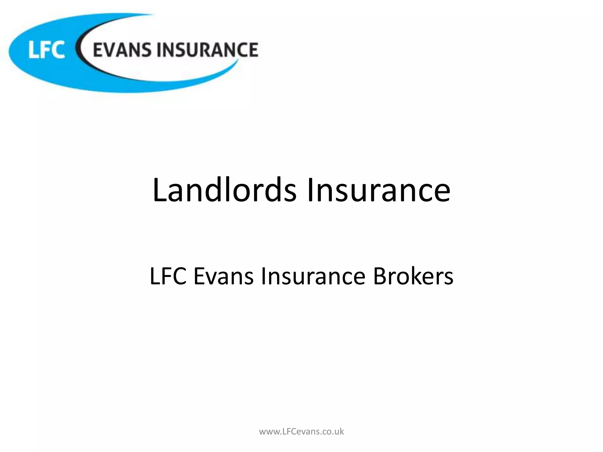 Landlords insurance explained | PPT