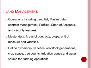 Land magic erp | PPTX