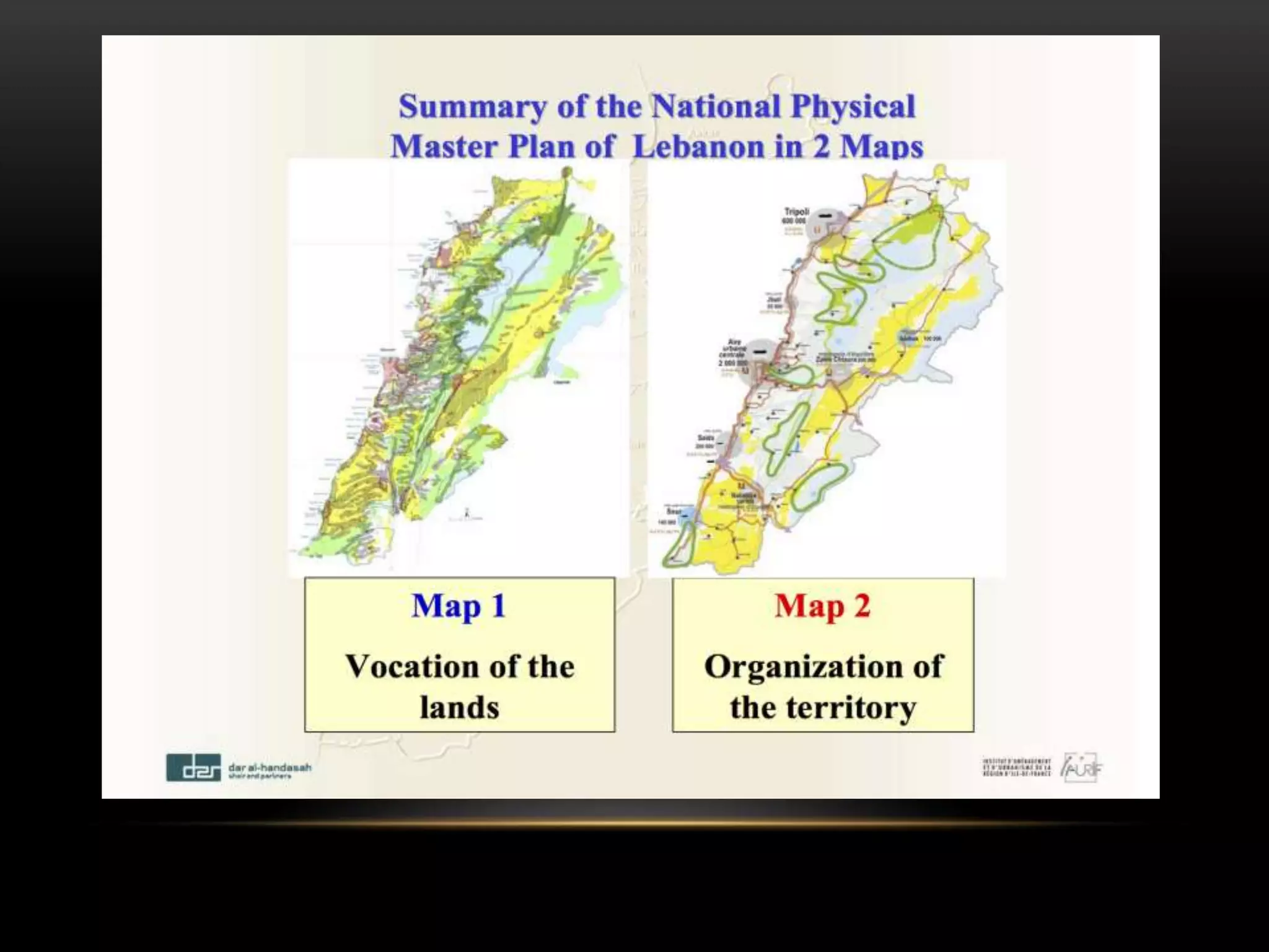 Land management of Lebanon | PPTX