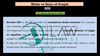 Landmark cases on Constitution | PPTX
