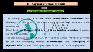 Landmark cases on Constitution | PPTX