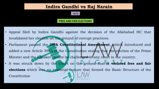 Landmark cases on Constitution | PPTX