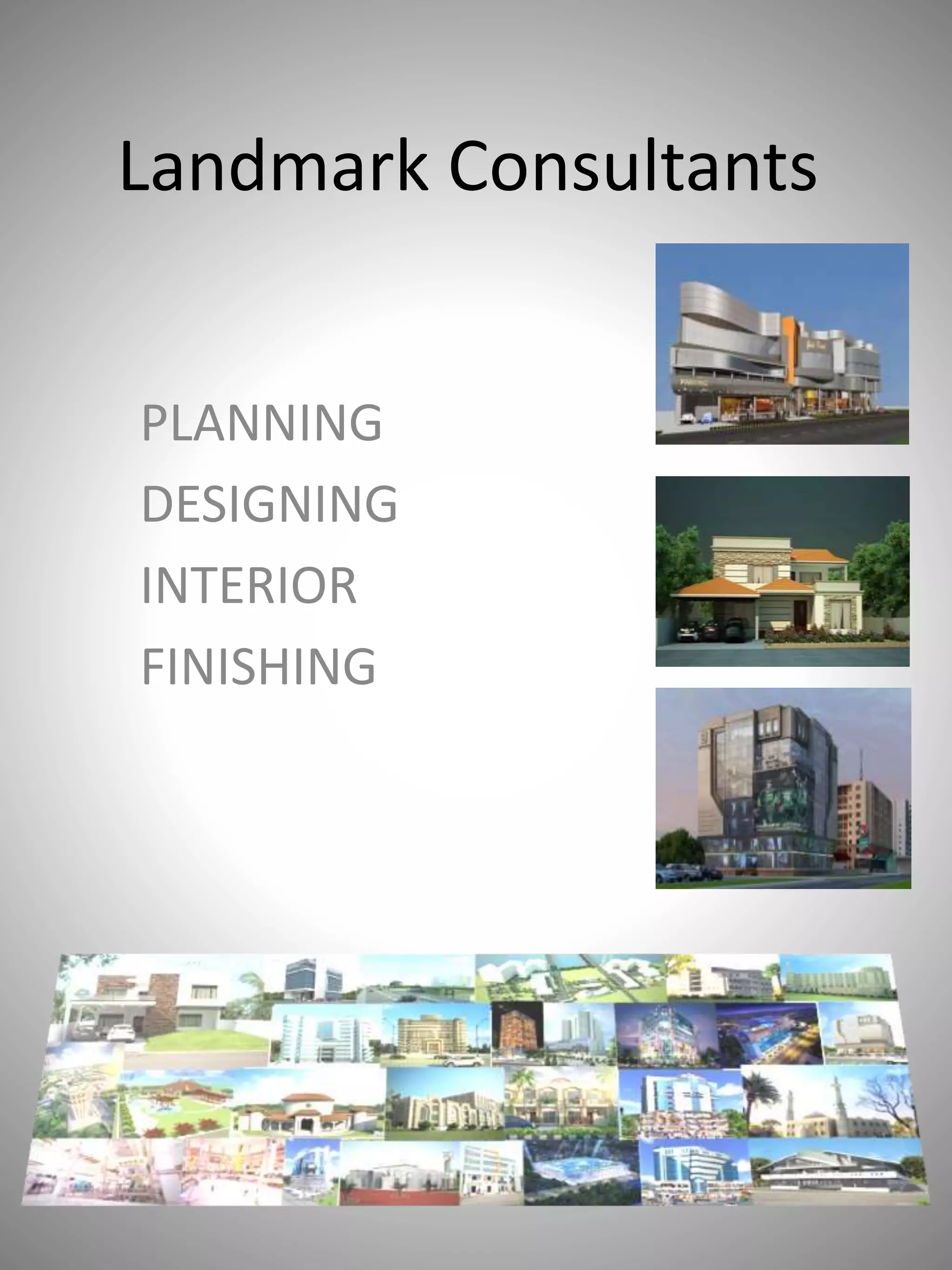Landmark consultants company profile | PPTX