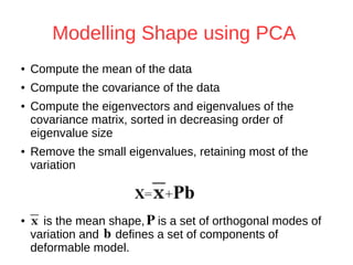 Landmark detection using statistical shape modelling and template matching (MICCAI 2014 CBM ...