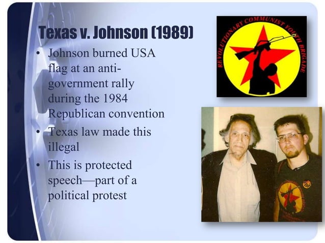 Landmark First Amendment Cases | PPT