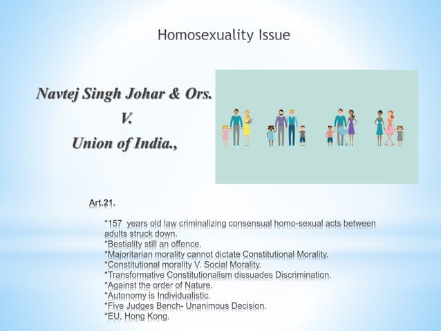 Land mark Judgments that changed India_2019 (constitution) | PPT
