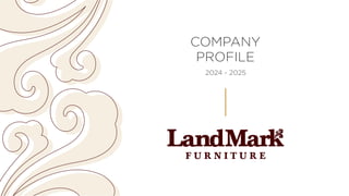 landmark portfolio LandMark Company Profile A company profi | PPT