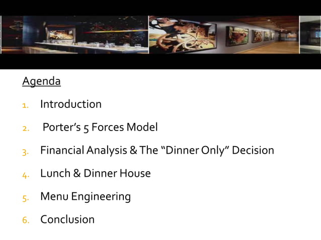 Landmark restaurants inc | PPTX | Food Industry | Industries