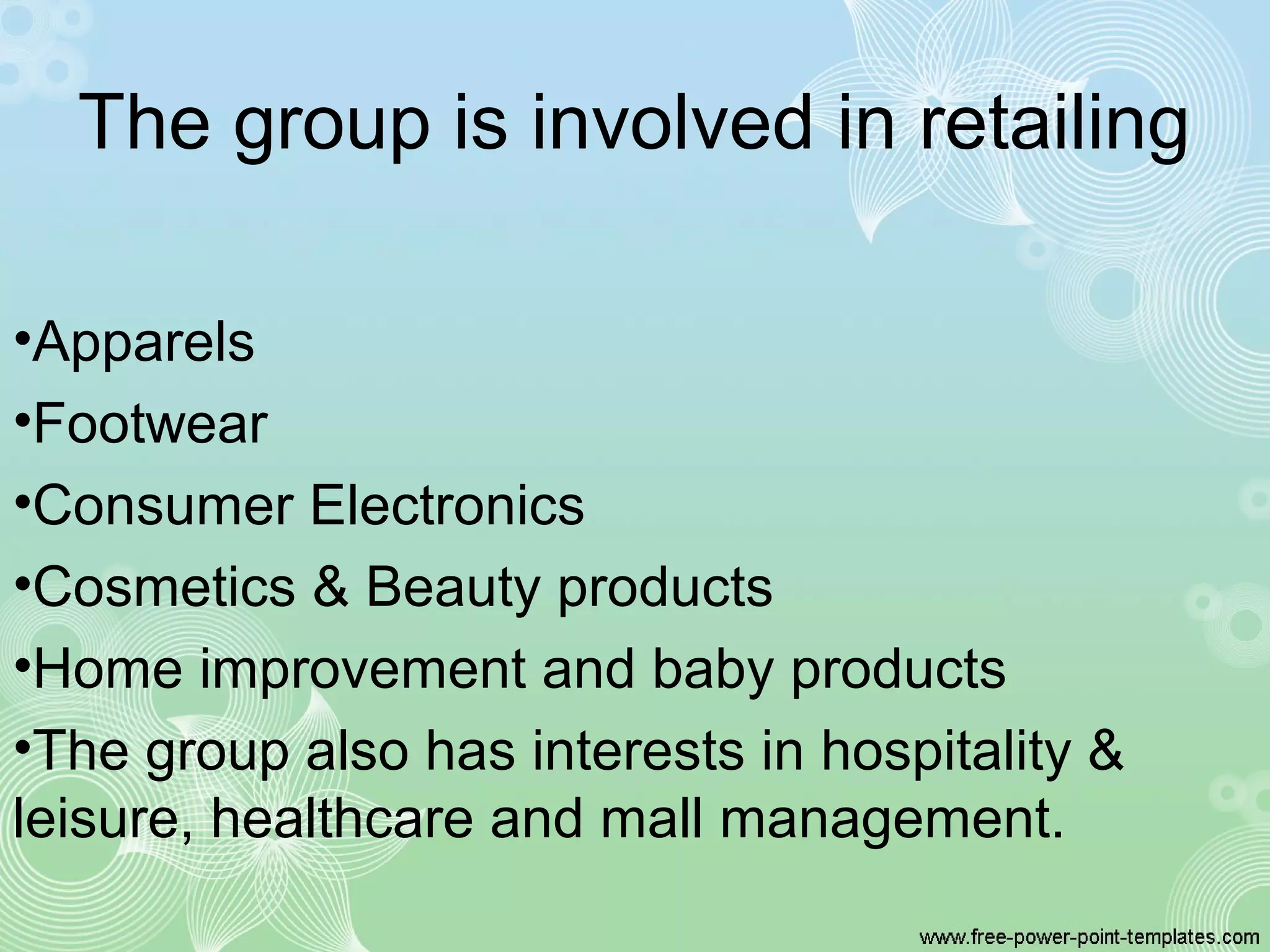 Landmark retail(1) | PPT