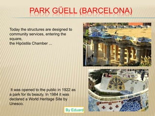 Landmarks and famous people in spain (5th grade) | PPTX