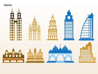 Landmark Shapes and Diagrams for PowerPoint | PPT