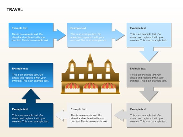 Landmark Shapes and Diagrams for PowerPoint | PPT
