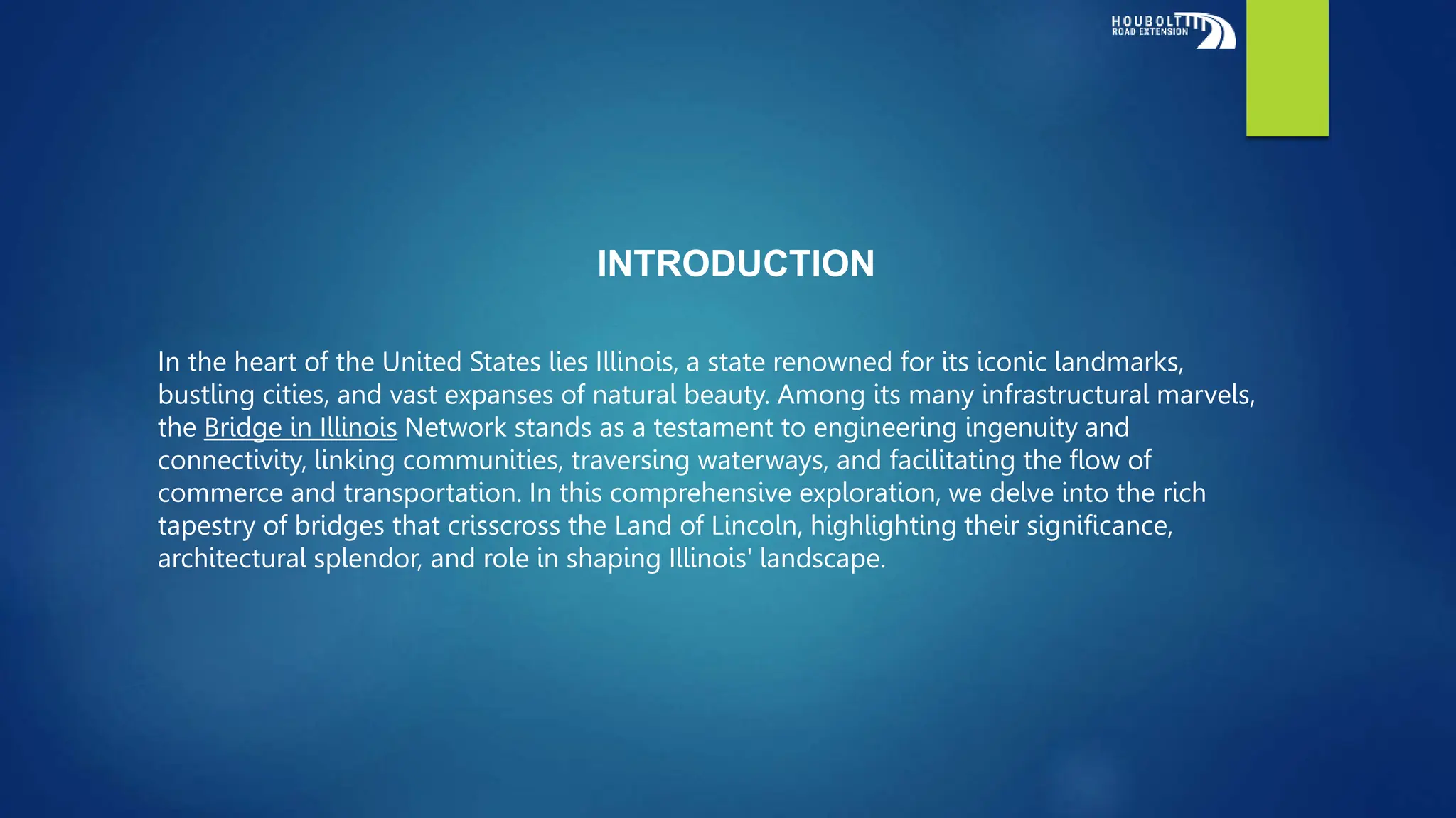 Landmarks of Connectivity Illinois Bridge Network.pptx