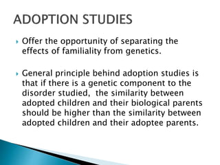 LANDMARK STUDIES ON GENETICS OF SCHIZOPHRENIA bikram.pptx