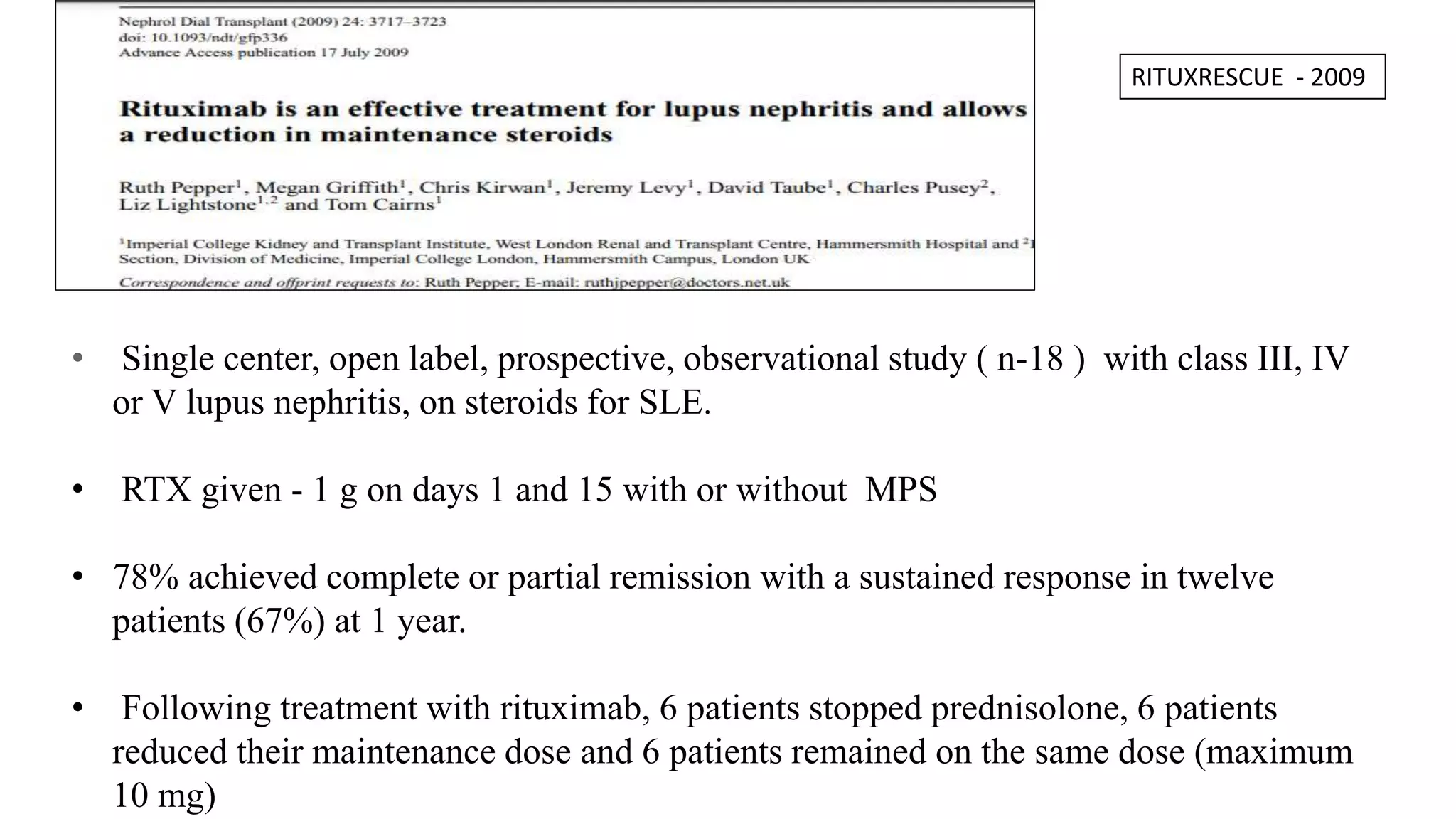 Landmark trial in lupus.pptx