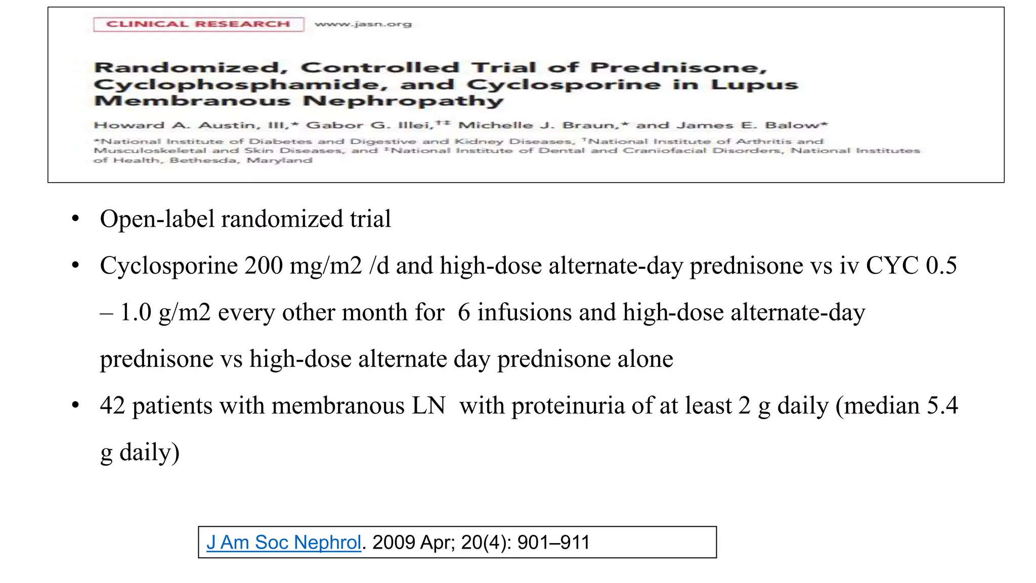 Landmark trial in lupus.pptx