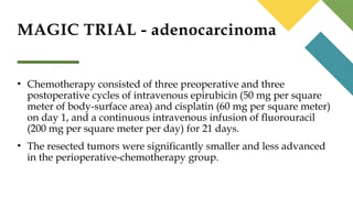 Landmark Trials in Carcinoma Esophagus management | PPTX