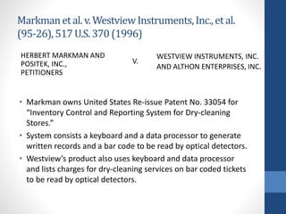 Landmark US Case Laws | PPTX