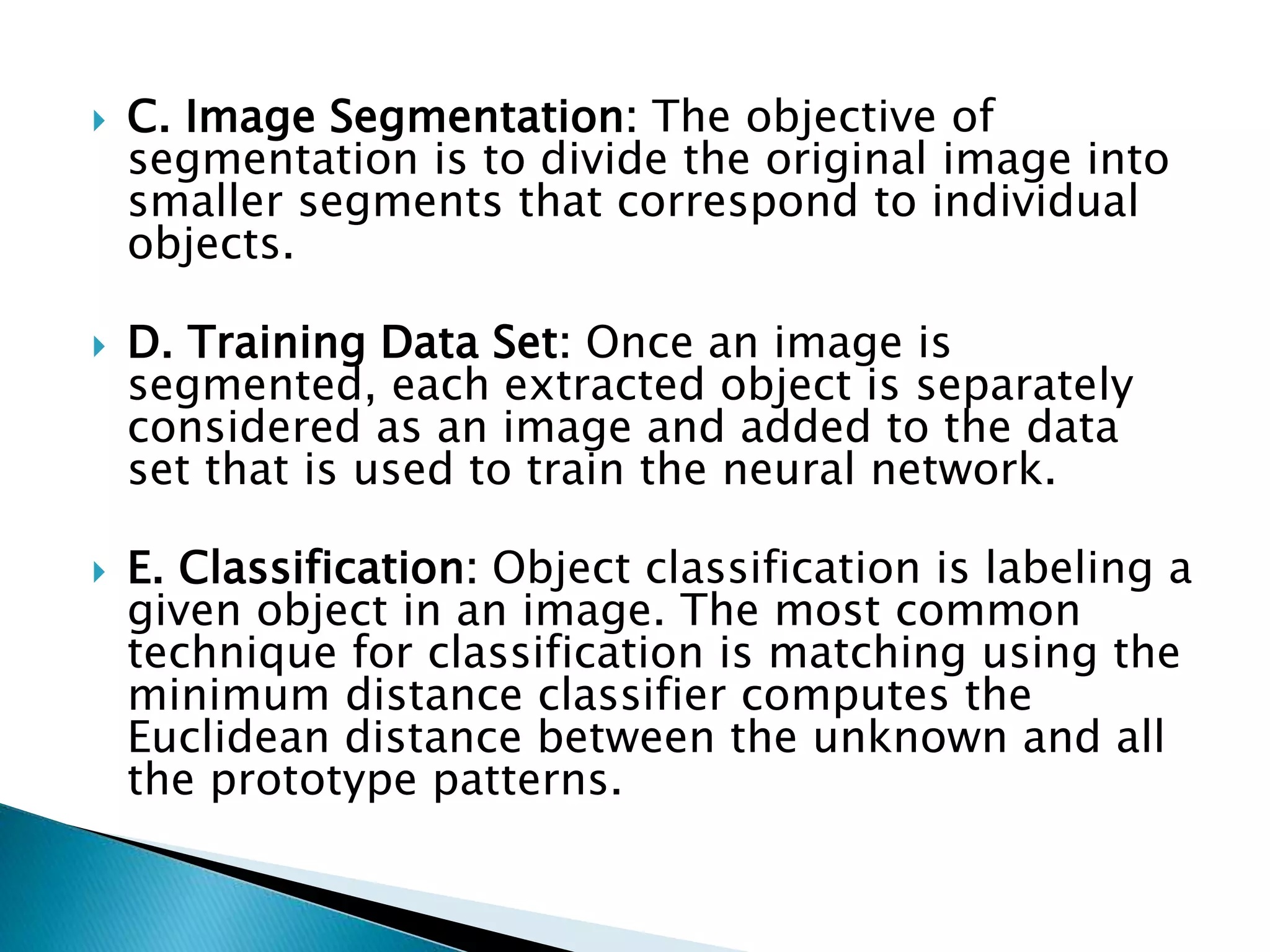 Landmine Detection And Classification Using Mlppptx
