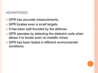 Land mine ppt | PPTX
