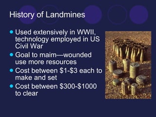 Landmines | PPT