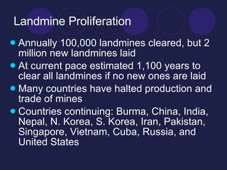Landmines | PPT