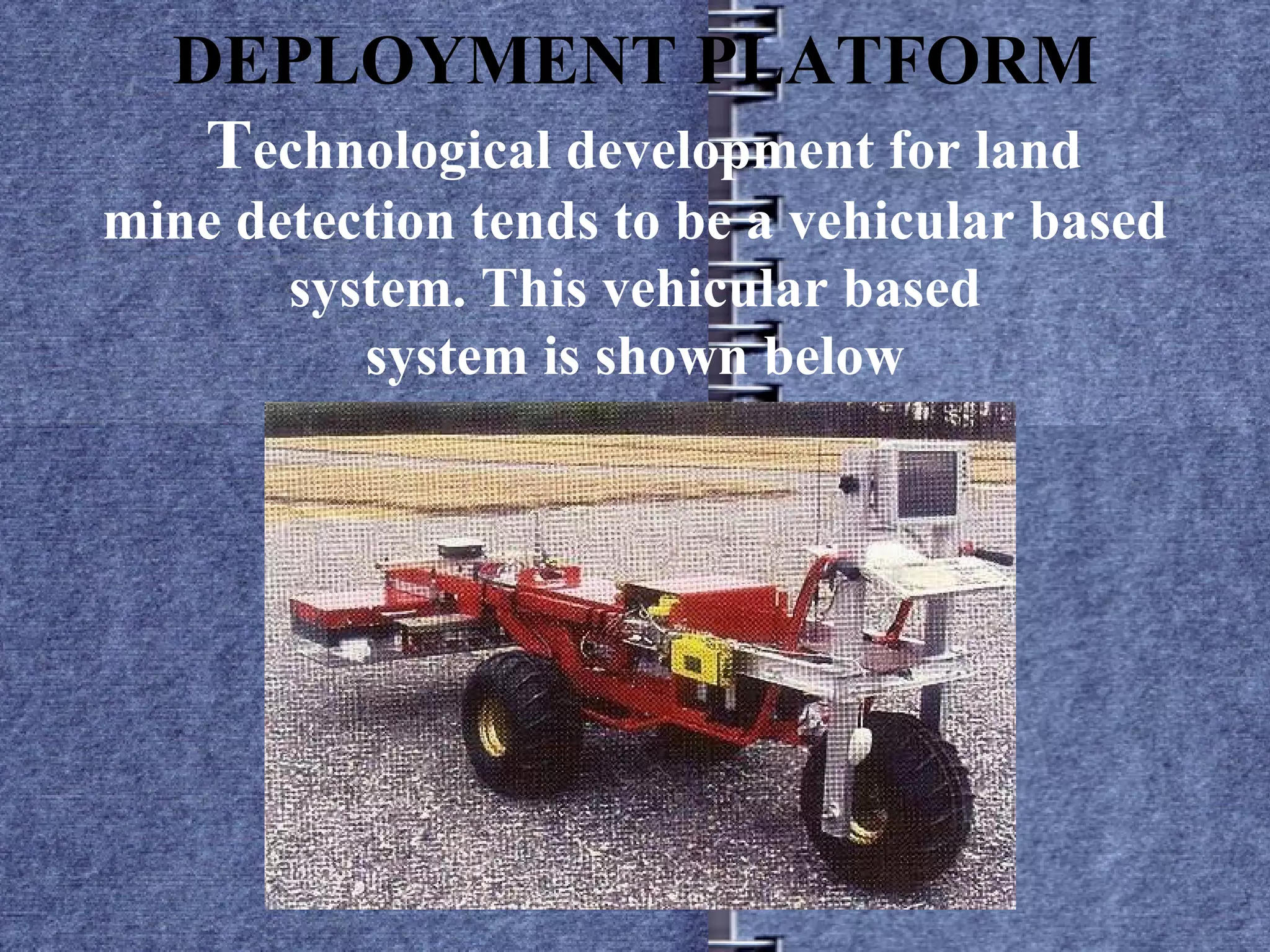 Landmines Detection | PPT