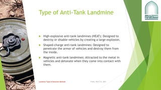 LandMines Types & detection -Majed -Reduced.pptx