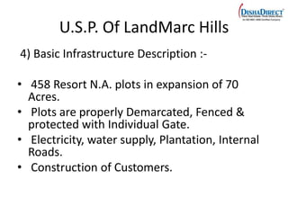 Landmracr hills-presentation | PPTX