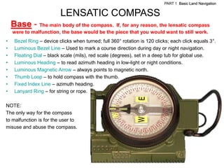 Land navigation part 1 | PDF