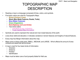 Land navigation part 1 | PDF
