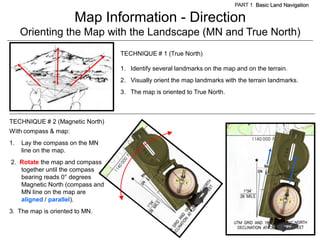 Land navigation part 1 | PDF