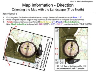 Land navigation part 1 | PDF